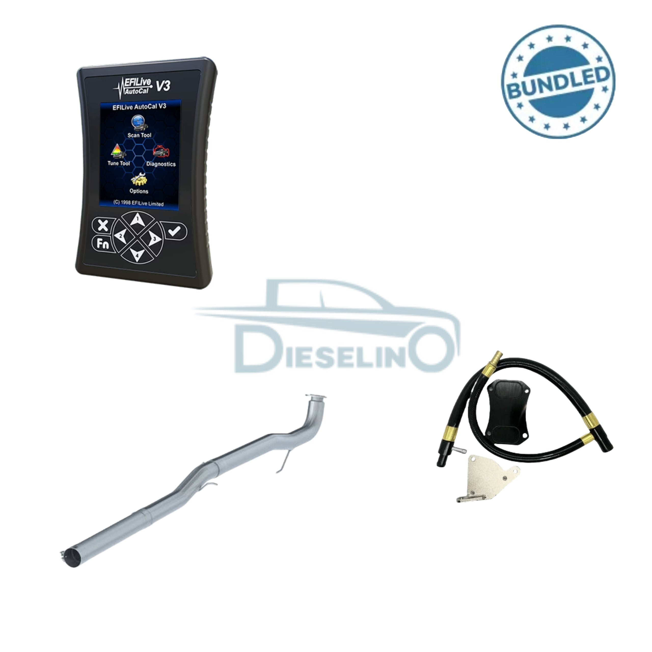 Full Delete Kit (DPF/DEF/EGR) | GM/Chevy Duramax 6.6L LML | 2015.5-201