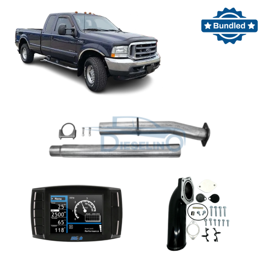 Ford Powerstroke 6.4L – Full Delete Bundle w/ Delete Pipe (2008-2010 ...