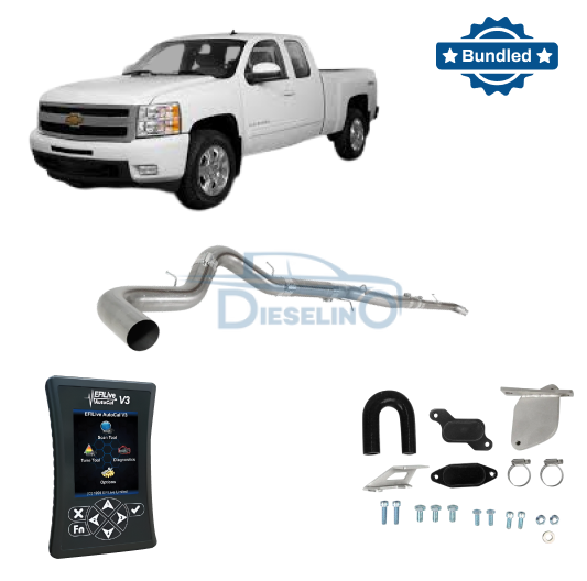 Full Delete Kit (DPF/DEF/EGR) | GM/Chevy Duramax 6.6L LML | 2007-2010