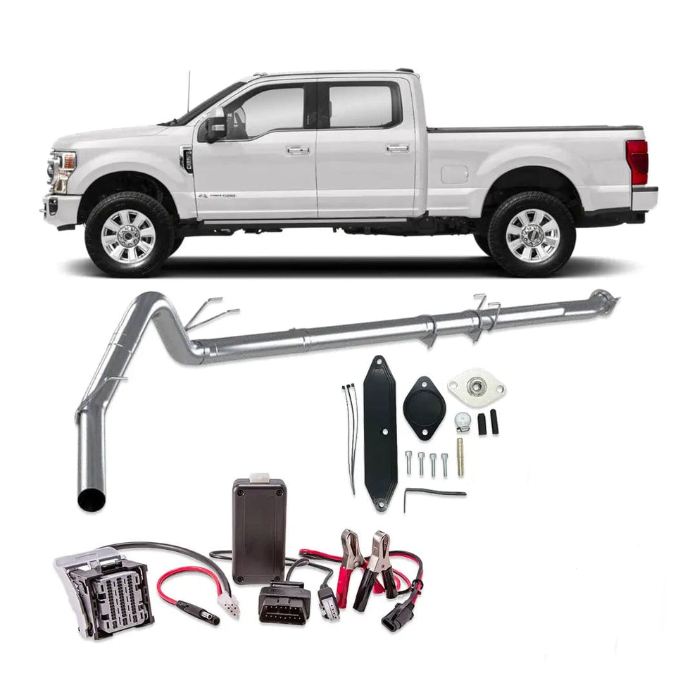 Full DPF, DEF, EGR Delete Kit 6.7 Ford Powerstroke 2020-2022 ...